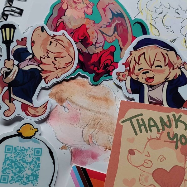 Falin Sticker Set Dungeon Meshi - Etsy