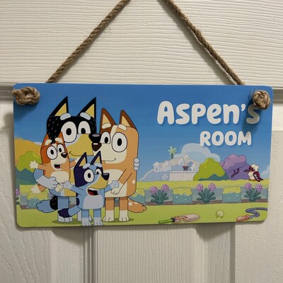 Kids Personalized Name Toddler Bedroom Door and Wall Sign, Custom Room ...