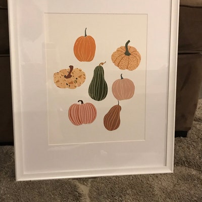 Autumn Pumpkin Wall Art, Autumn Art, Boho Prints, Printable Wall Art ...
