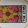 DIGITAL PATTERN the Devil Tarot Card Modern Cross Stitch Moon Stars ...