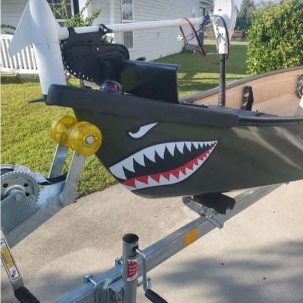 Shark Teeth / Shark Mouth Sticker Decal Set - Etsy