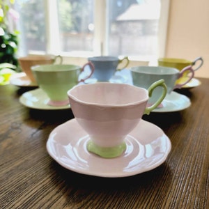 Vintage Mr. Frank Designer Baby Blue and Silver Beaded and - Etsy