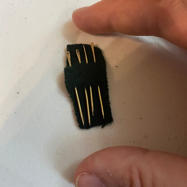 Brass Sewing Needles. Viking Needles, Medieval Needles - Etsy