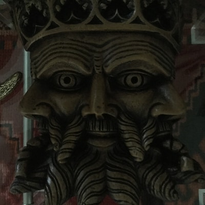 TRINITY Face English Medieval Reproduction Carving - Etsy