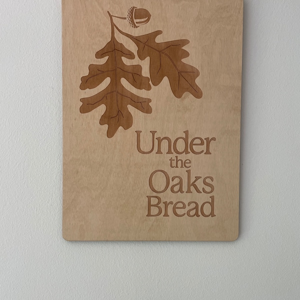 Logo Sign Engraved Wood, Square, Circle, Hanging Sign, Tabletop Sign ...