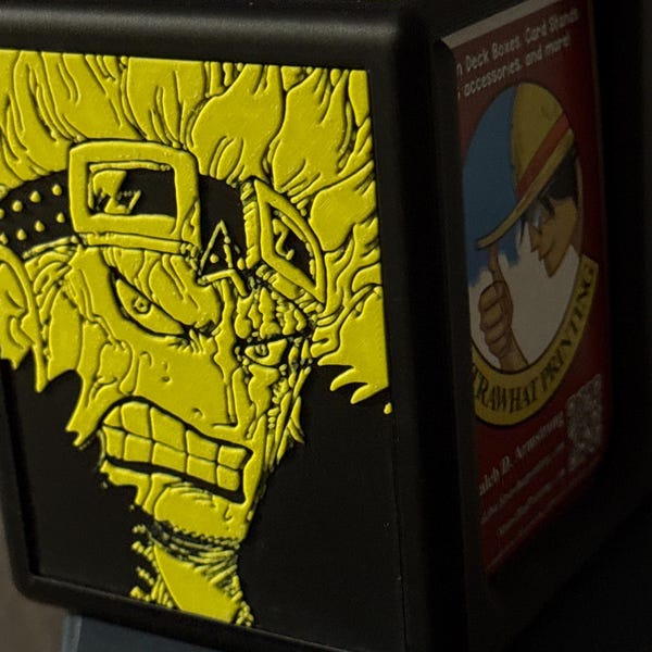 OPTCG DOUBLE WINDOWED Koby Themed Deck Box!!! - Etsy