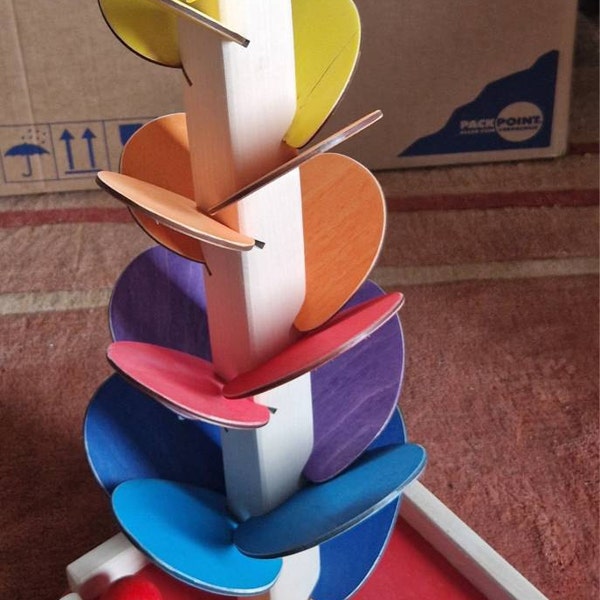 Children's Coat Rack Large Windmill Sturdy Handmade Wooden Coat Rack ...