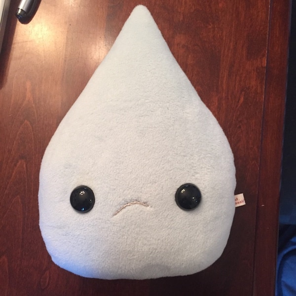 Teardrop Pillow Plush, Crying Cushion Therapy Plushie, Kawaii Breakup ...