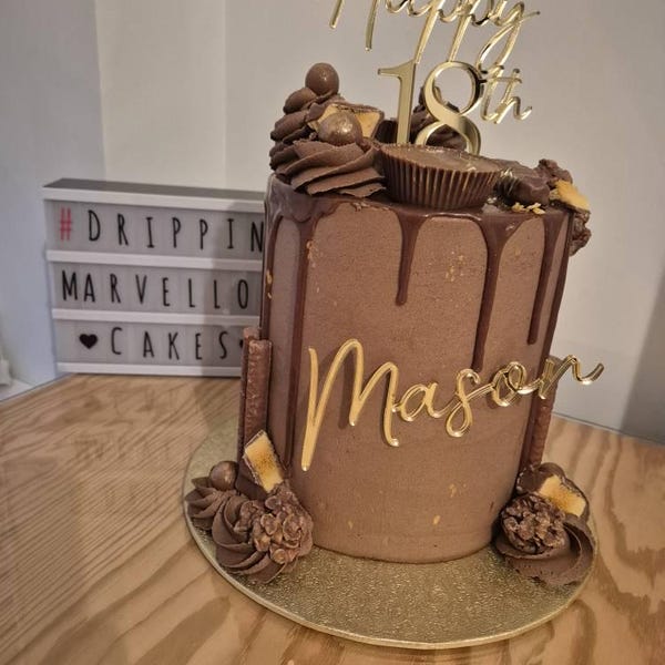 Stag Wafer Topper - Edible Cake Decorations - Birthday, Anniversary - Etsy