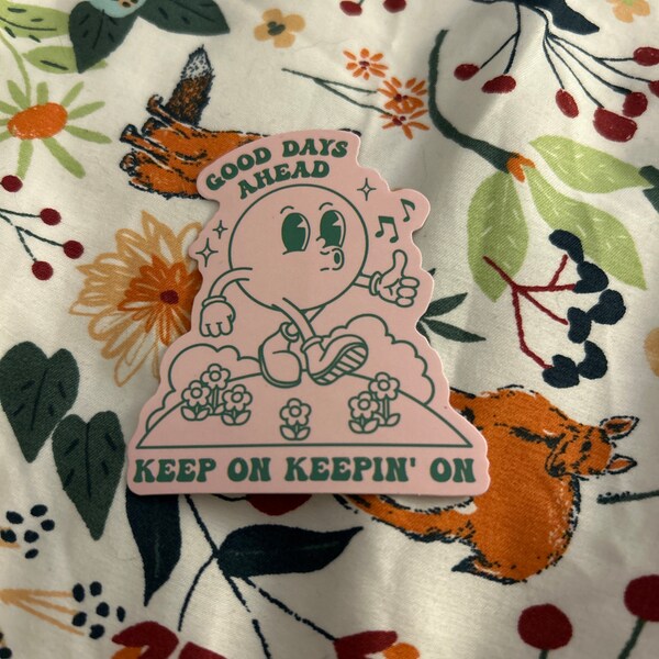 Melting Smiley Face Sticker, Cute Stickers, Drippy Yellow Happy Face ...