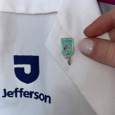 IV Aquarium Pin Nursing/ Medical/ Physician Assistant/ Fish Pin ...