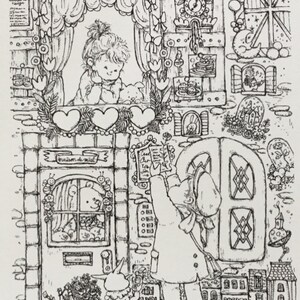 Chihiro_shiomi_original_coloringpages_set_1 - Etsy