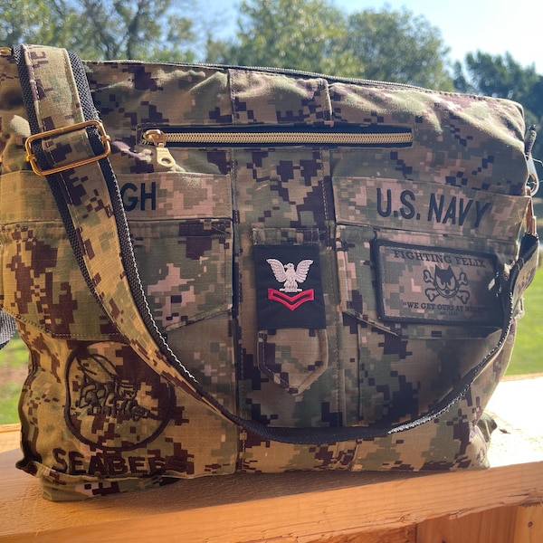 Made to Order From Your Military Uniform Handbag - Etsy