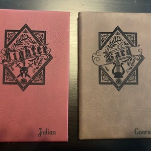 Paladin Dnd Custom Engraved Leather Journal, Dungeons and Dragons, RPG ...