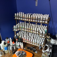 Airbrush & Paint Rack - Etsy UK