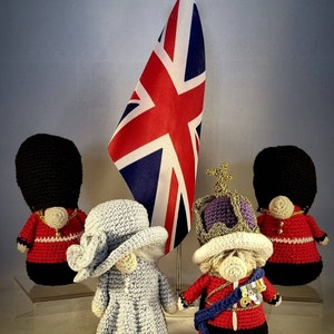 King Charles III Coronation Gnome Crochet Pattern, Charles III and ...