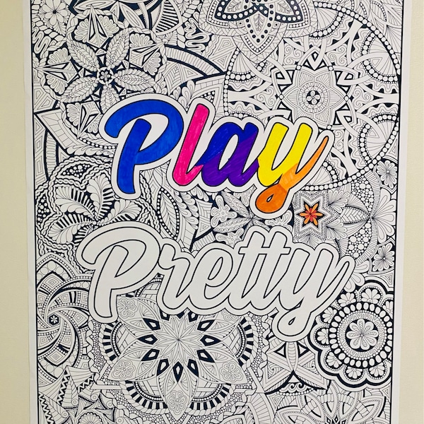 Make Your Own Custom Giant Coloring Poster - Great for Hospitals, at ...