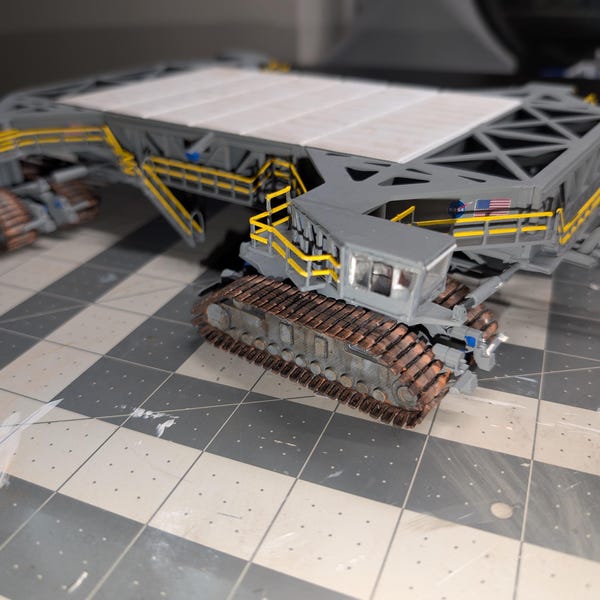 NASA Crawler Transporter Model - 1/144 Scale - Digital STL File Version ...