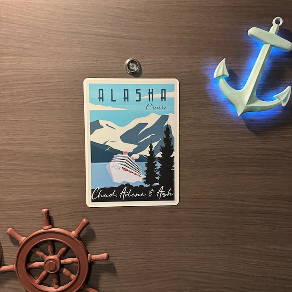 Spinning Cruise Ship Magnet - 3D Printed Ship Wheel - Etsy