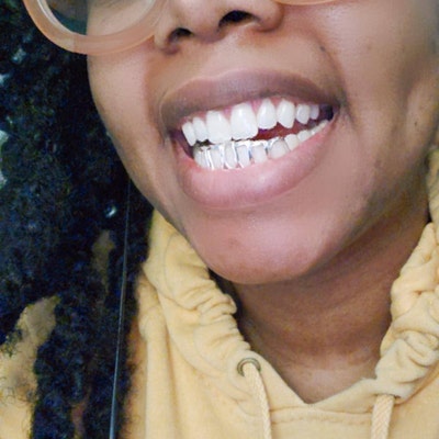 Silver Grillz 925 Sterling Silver Teeth Real Open Face Silver Grill - Etsy