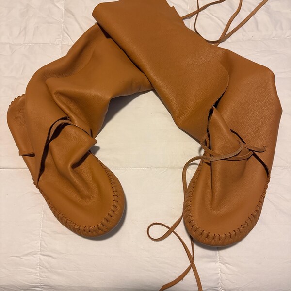 Handmade Moccasins | Indigenous Maker | Moccasins | Moccasin Boots ...