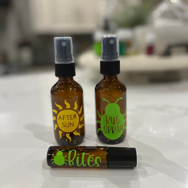 Bug Spray Label, Bug off Label, Essential Oil Labels, Bug Spray Decal ...
