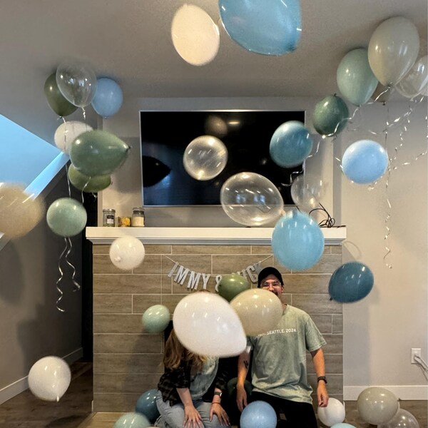 Bluey Balloon Licensed by Anagram Tower Kit Blue Dog Birthday Pastel ...