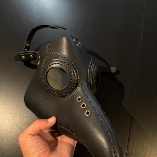 Plague Doctor Mask - Glasses Friendly Mask - Plague Doctor Costume ...