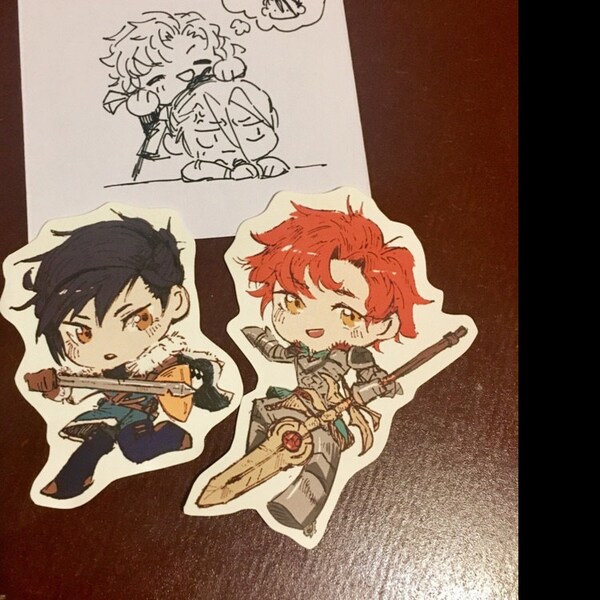 FFXIV Book Nook Graha Tia & Erenville Acrylic Standee - Etsy