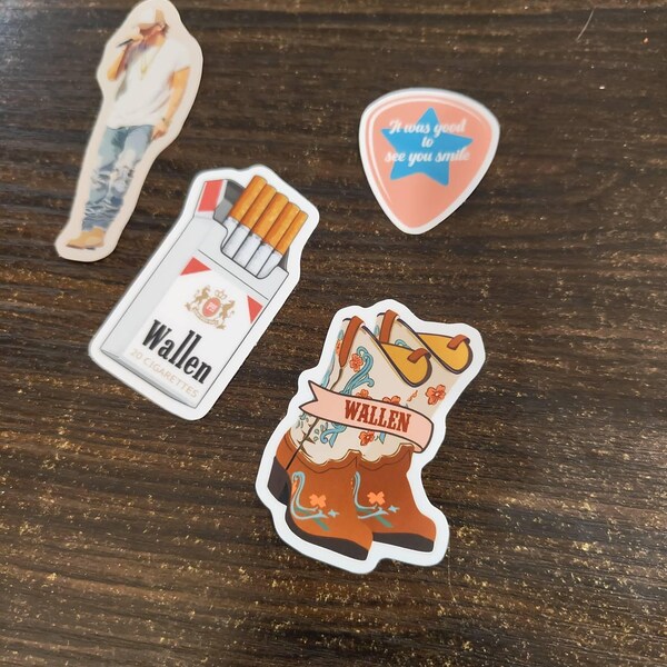 Morgan Wallen Tour Sticker Pack: Country Music Fan Decals - Etsy