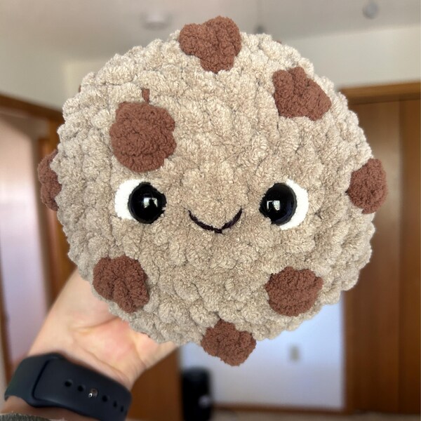 Mini Chocolate Chip Cookie Crochet Pattern, Plush Mini Cookie ...
