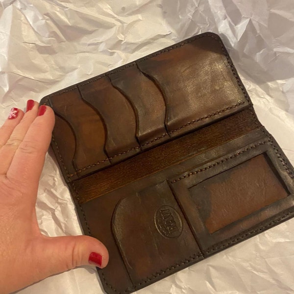 Long Wallet Pattern SVG PDF DXF Digital Download Template | Lewis - Etsy