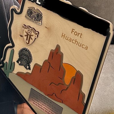 Military Base Design Gift for PCS, Any Base, Air Force Going Away Gift ...