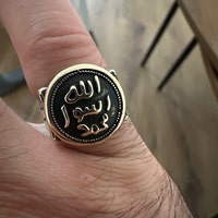 Modern Thumb Men Ring, Archer Thumb Ring, Mens Handmade Ring, 925 ...