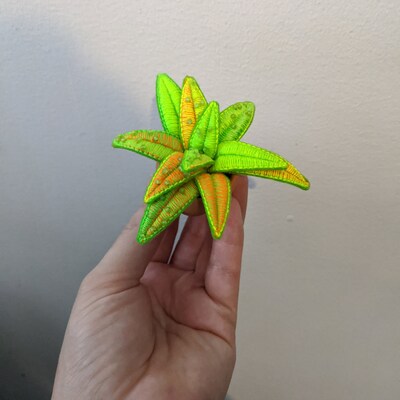 Stardew Valley Cow Sprite Pixel Art Digitally Embroidered Adhesive ...