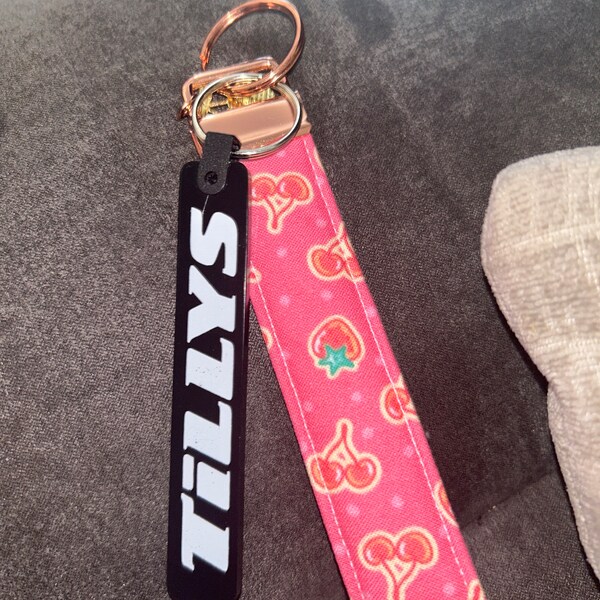 Retro Smiley Faces Key Fobs, Keychain Wristlet, Key Fobs, Fun Key Fobs ...