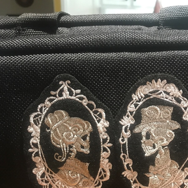 Skeleton Cameo Patch, - Etsy