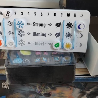 High Contrast Letter and Number Tokens for Frosthaven & Gloomhaven - Etsy