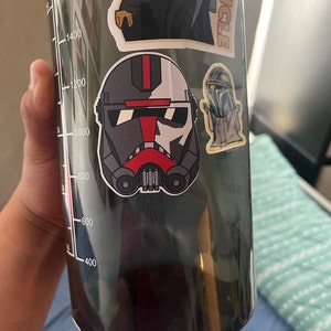Star Wars Bad Batch Holographic Vinyl Stickers laptops//party Favors ...