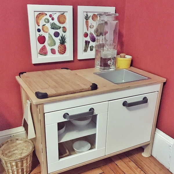 Fruit and Veggie Kitchen Prints · Set of 2 · Education Watercolor Decor ...