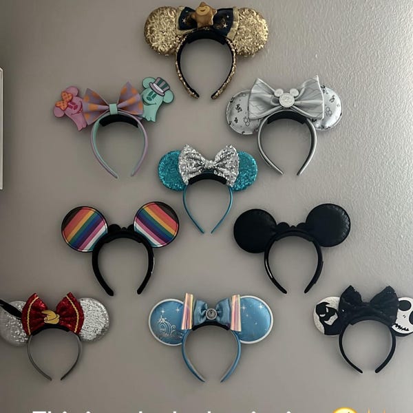 Disney Ears an Loungefly Wall Display - Etsy