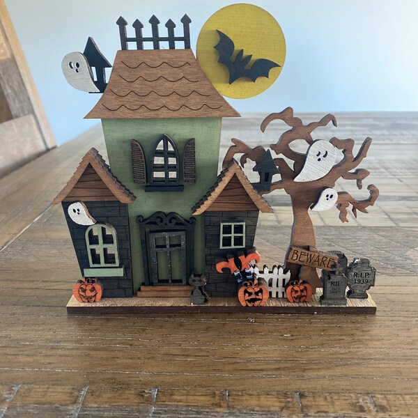 Haunted House Kit, DIY Halloween Decorations, Haunted House Decor ...