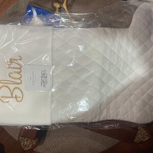 Personalized Christmas Stockings, Beige Christmas Stockings, Block ...