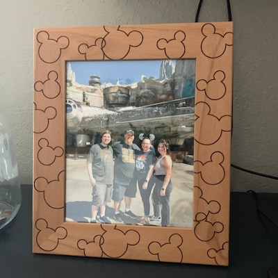 Mickey Mouse 8x10 Picture Frame Custom Disneyland, Disney World, Disney ...