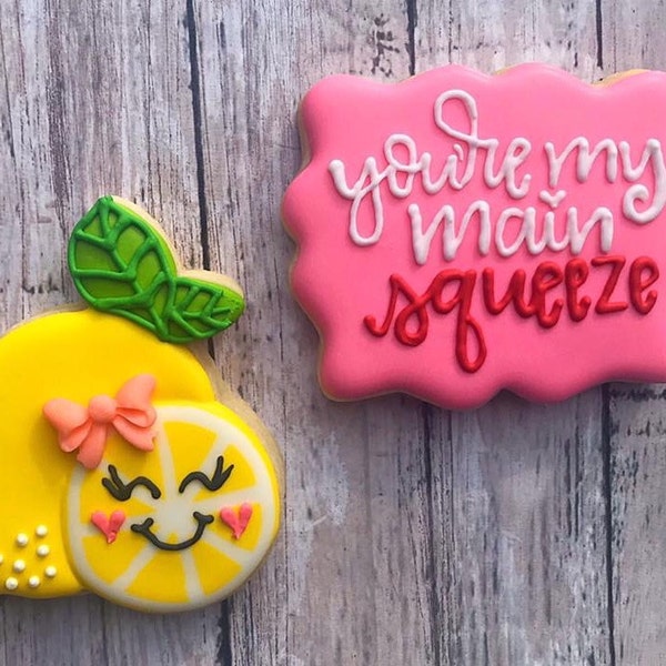 Lemon With Slice Cookie Cutter - Etsy
