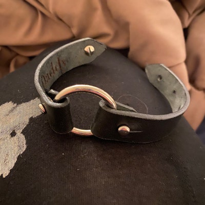 BDSM DOM Bracelet Master Leather Bracelet Personalized SIR - Etsy Norway