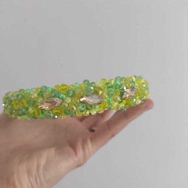 Floral Headpieces, Fascinator, Art Deco Headband, Crystal Headbands ...