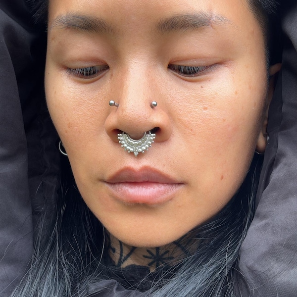 Double Septum Gold ⎜ Divine - Etsy