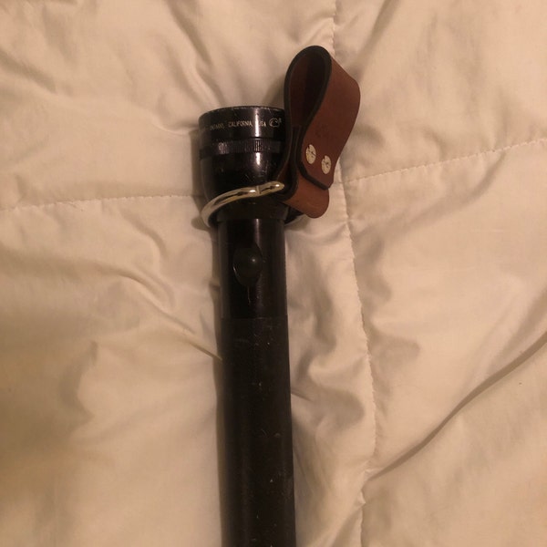 Leather Maglite Holster - in Black or Brown - Etsy