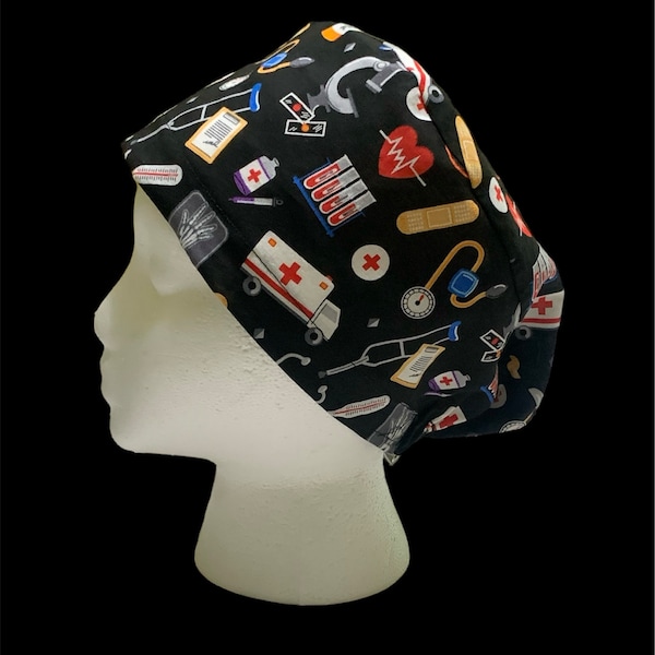 Euro Style Scrub Cap Unisex Sewing Pattern With Video Instructions ...
